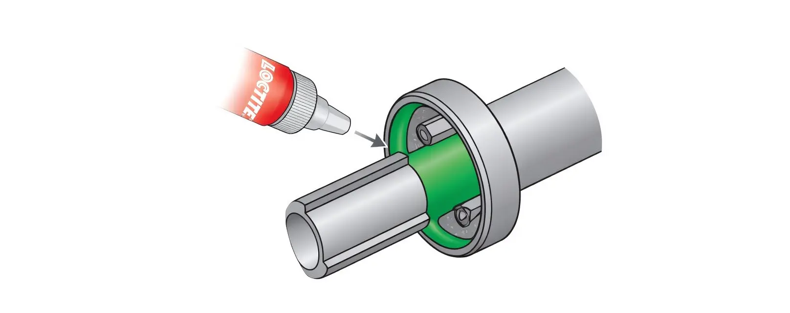 Loctite 638: High-strength shaft-hub connection